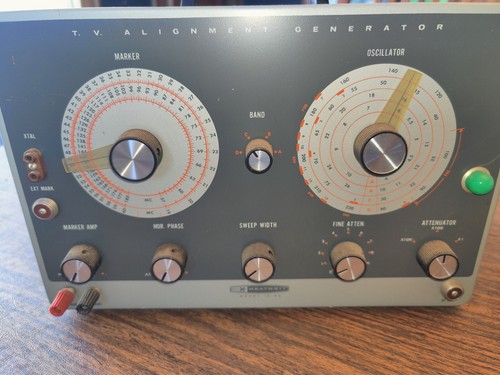 Heathkit T.V. Alignment Generator Model IG-52 Electronics Vintage ...