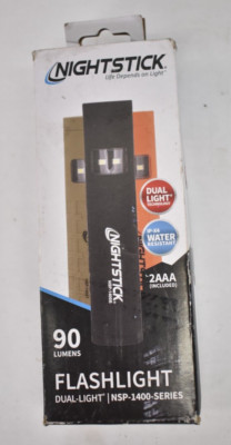 Nightstick Multi Purpose Dual Light Flashlight 90 Lumens NSP-1400 ...