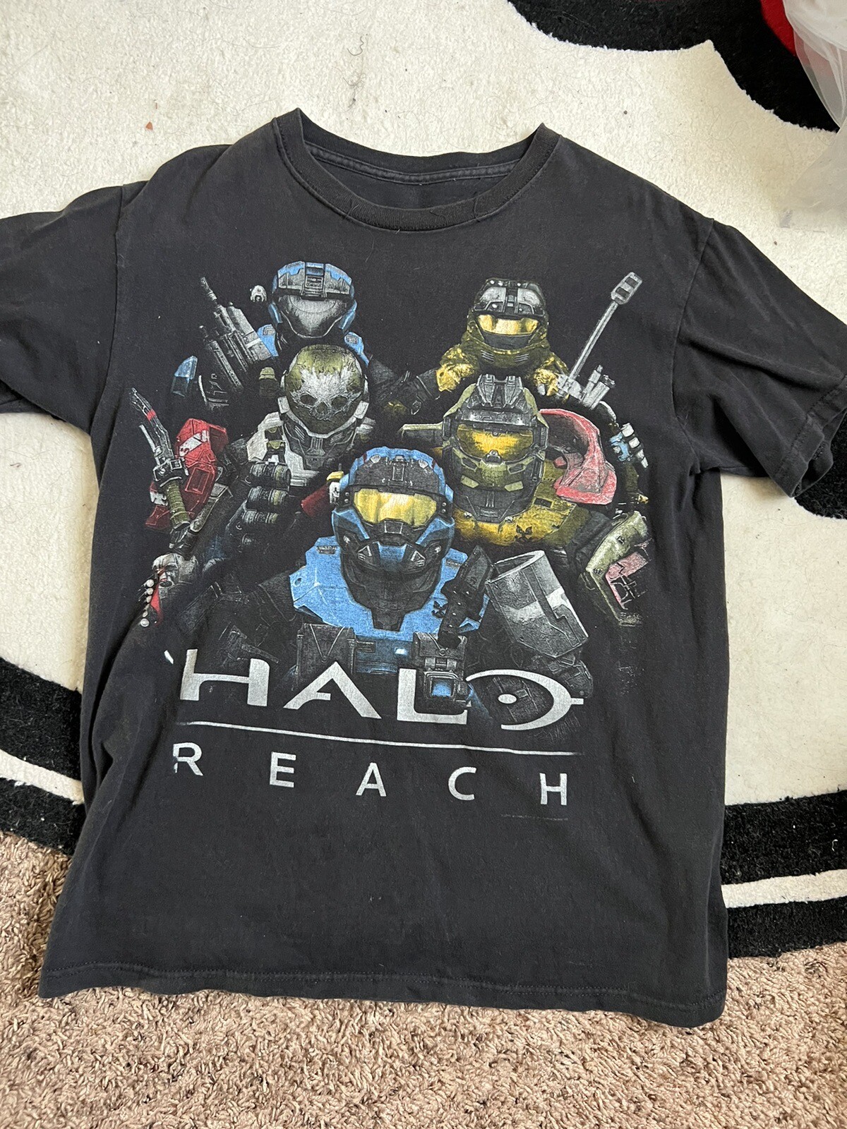 2010 Halo Reach Mens Xbox Promotional Retro T-shirt Size 2xl XXL for ...