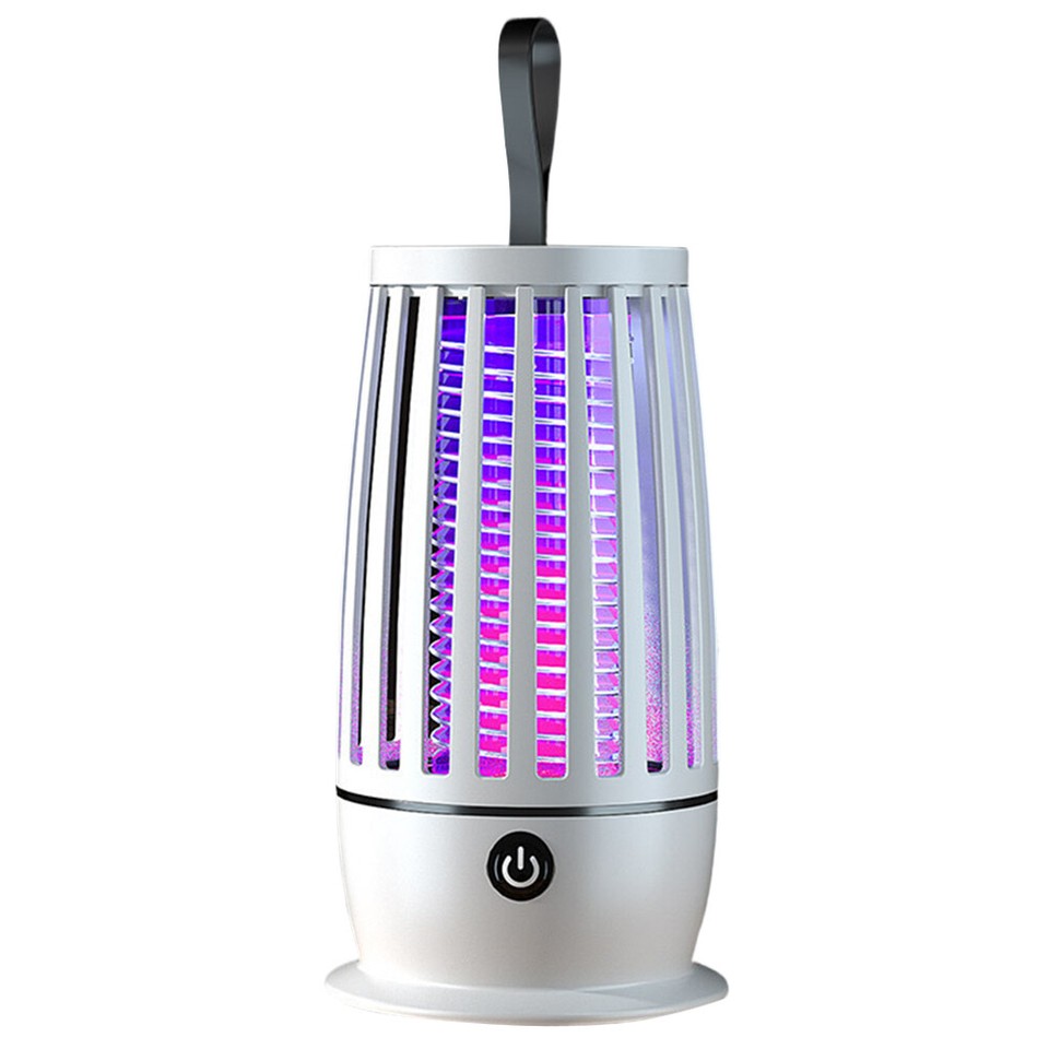 Electric Fly Catcher USB Rechargeable Electric Fly Trap with Night ...