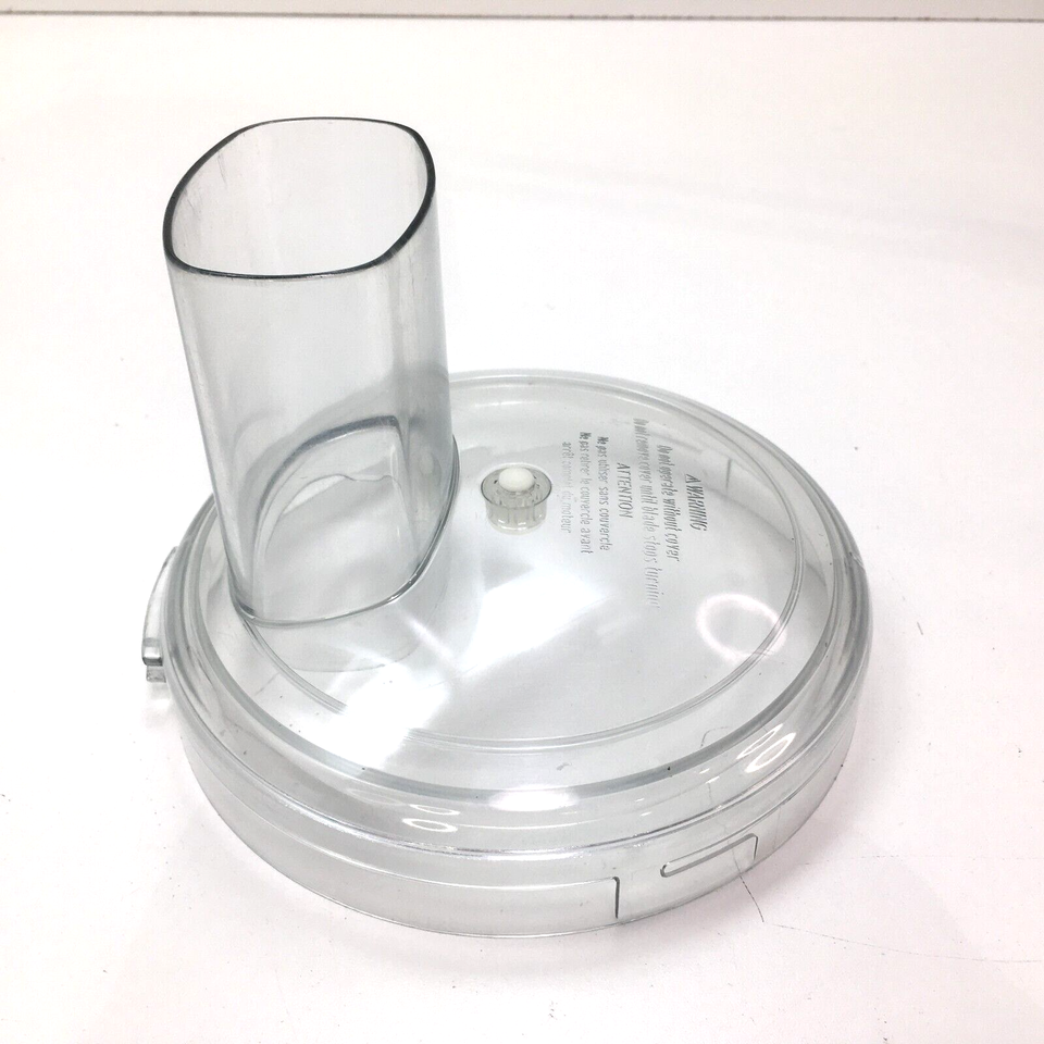 KitchenAid Food Processor KFP600 TOP LID COVER for Work Bowl w/ PUSHER ...