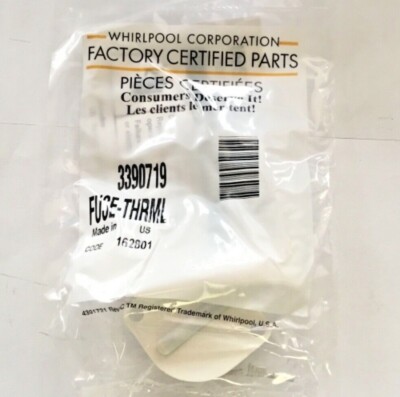 3390719 Genuine OEM Whirlpool FSP Dryer Thermal Fuse AP3133489 PS344958 ...