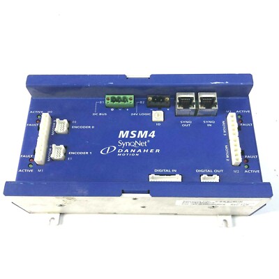 DANAHER Motion Controller MSM4 SynqNet PRDR0077MSMZ-40 | eBay