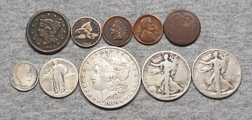 Lot Of 10 Ugly US Coins | eBay