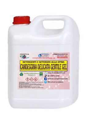 Candeggina delicata gentile gel alla Spina sfuso 5 Lt | eBay