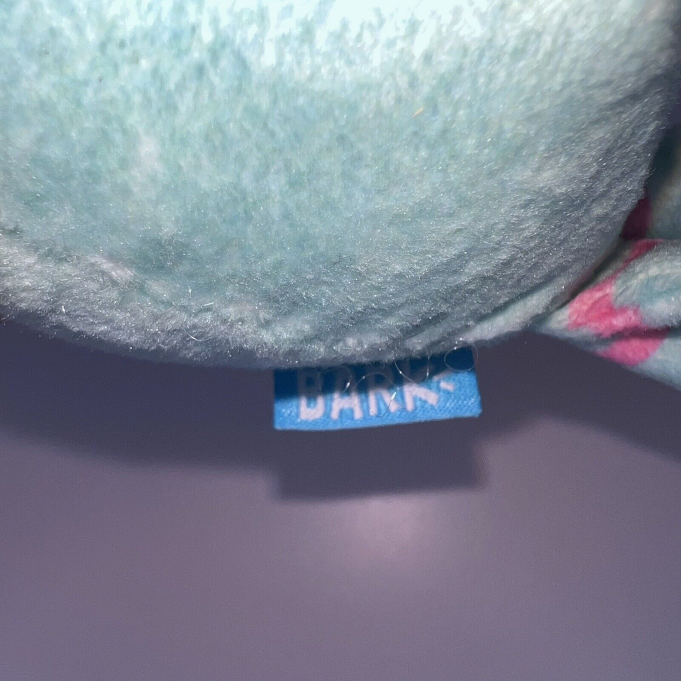 Bark Box Mr Puggle's Fuzzy Yummies Candy Wrapped Toy Plush Blue Pink ...