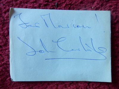 JOHN CARLISLE ACTOR - RARE AUTOGRAPH | eBay UK