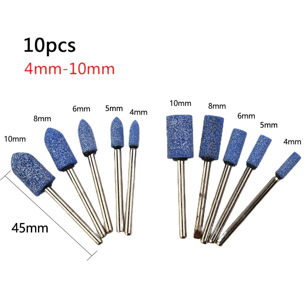 Multi purpose 10pcs Ceramic Stone Polishing Grinding Tool Set for Die ...