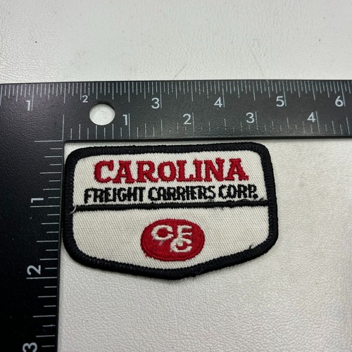 Vintage Kinda Rough CAROLINA FREIGHT CARRIERS CORP Trucker Patch ...