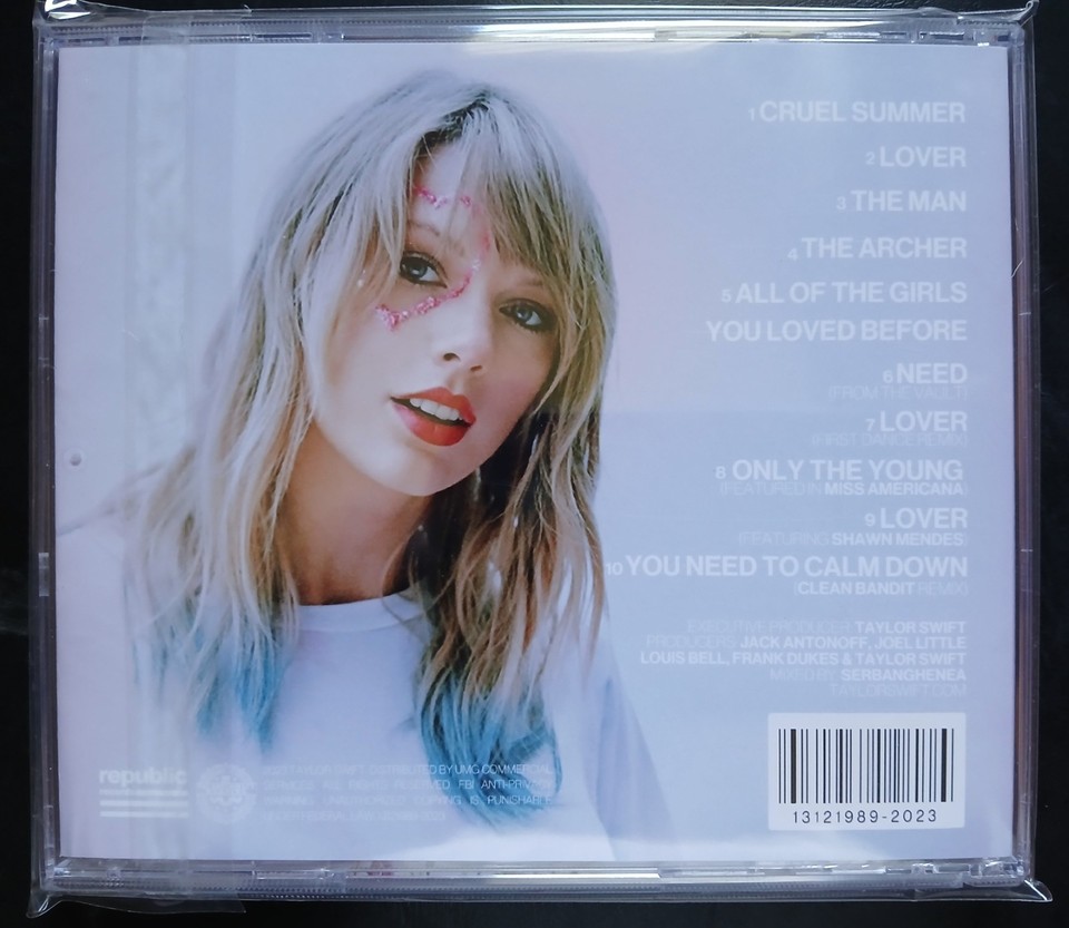 Taylor Swift ~ The More Lover Chapter ,Bonus tracks New CD | eBay