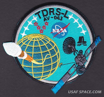 TDRS-L ATLAS V LAUNCH NASA TRACKING & DATA SATELLITE USAF CCAFS SPACE ...