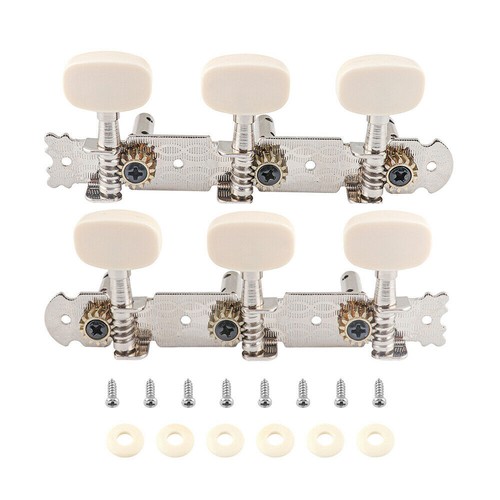 Classical Guitar String Tuning Pegs Keys Machine Head Tuners 3 on a ...