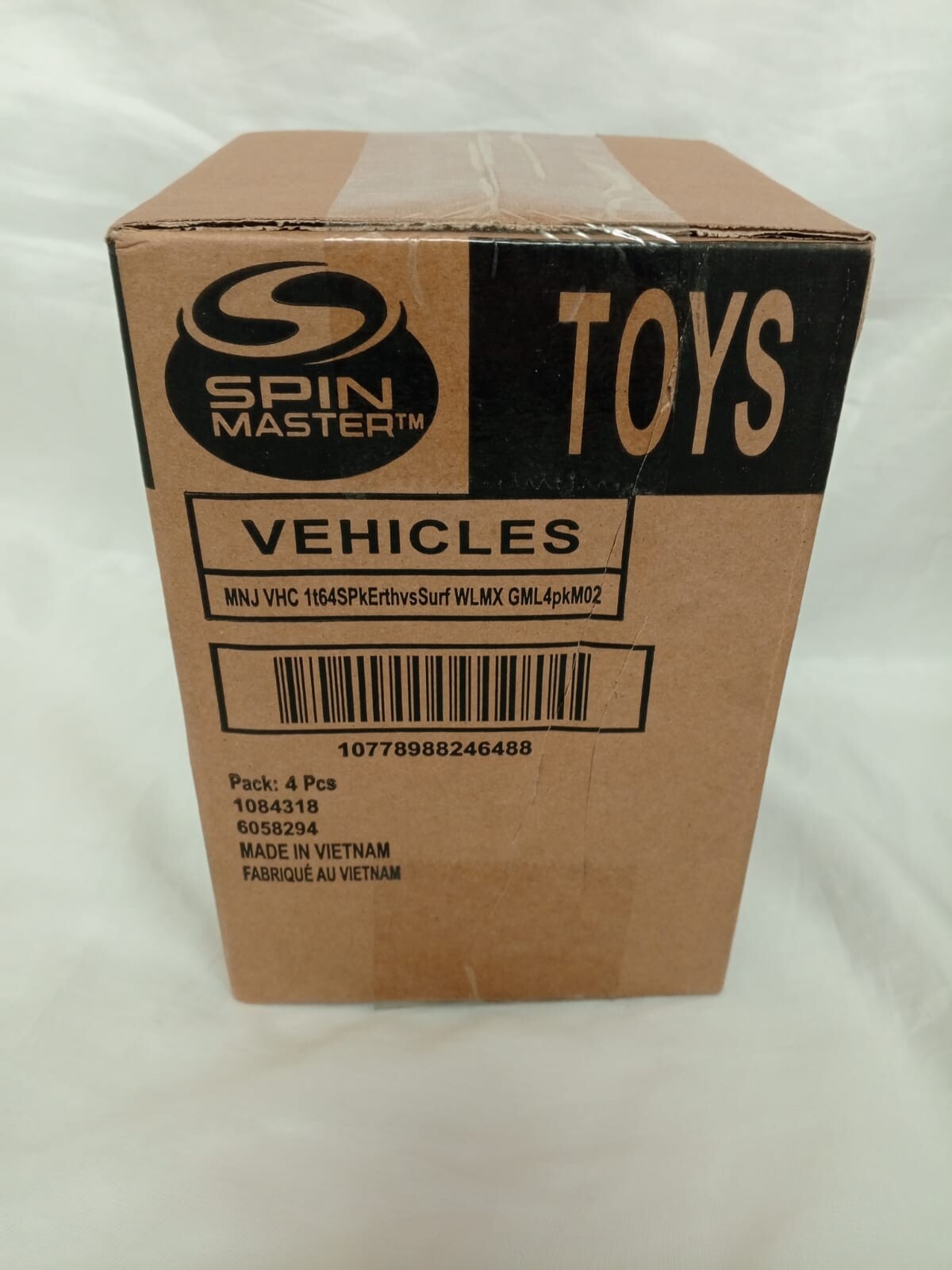 Spin Master Monster Jam Earth Vs Surf Series 2 Complete Set Of 4-1:64 ...