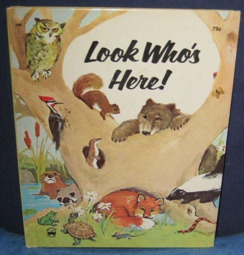"LOOK WHO'S HERE!" - Wonder Book #834 - 1980 - hb/pc | eBay