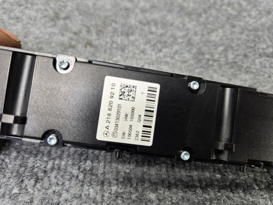 Ac Heated Seat Hazard Control Switch Panel Mercedes W218 Cls550 Cls63 ...