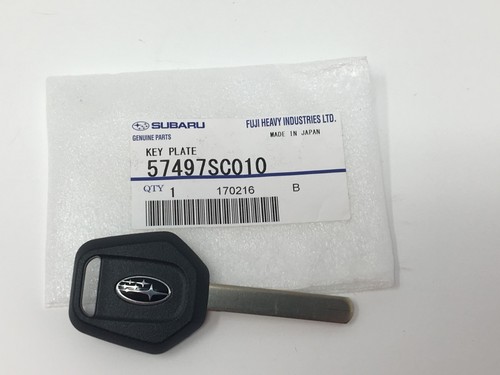 Genuine Subaru Replacement IMMOBILIZER Key BLANK Laser 2009 2010 ...