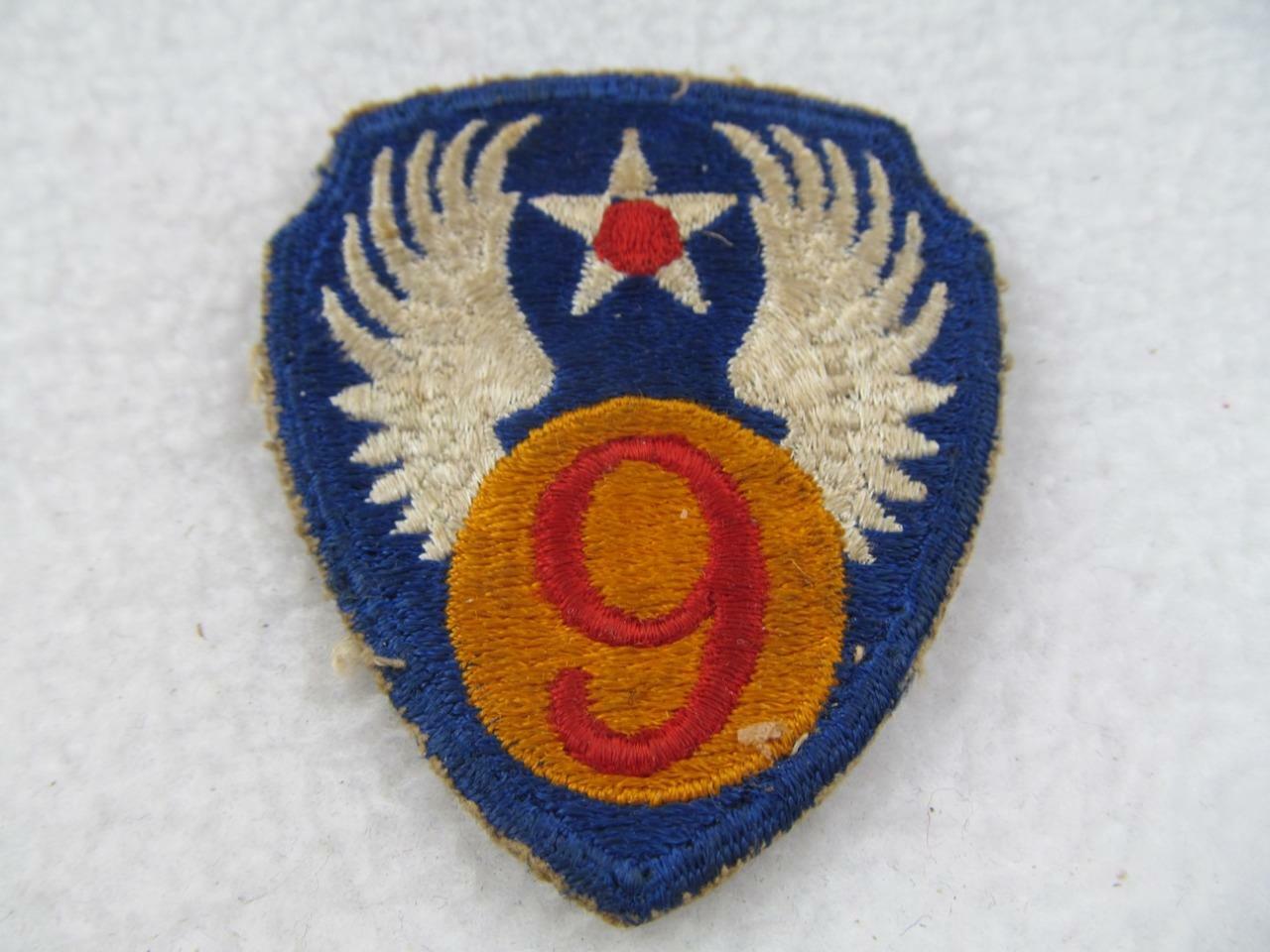 WWII US 9th AAF Air Corps Embroidered Patch | eBay