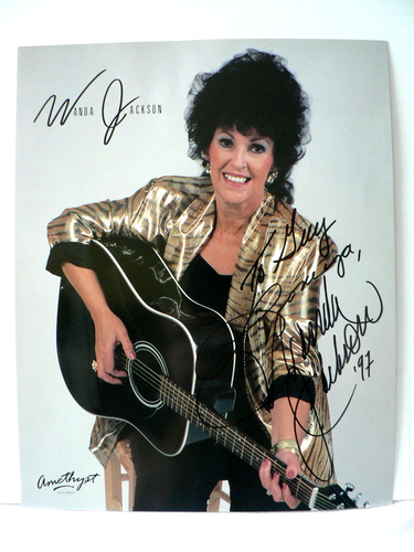 Wanda Jackson Autographed Signed 8 X 10 Photo C & W Singer | eBay