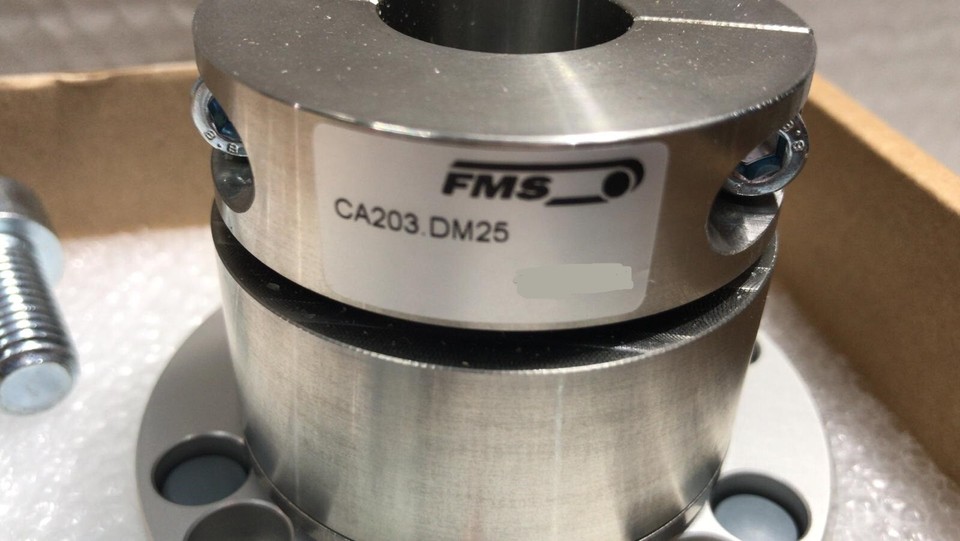 FMS CA203.125 W/ FMS CA203.DM25 Force Measuring Sensor with Dead Shaft ...