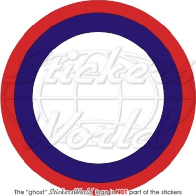 Imperial Russian AirForce Aircraft Roundel RUSSIA 4" (100mm) Vinyl ...