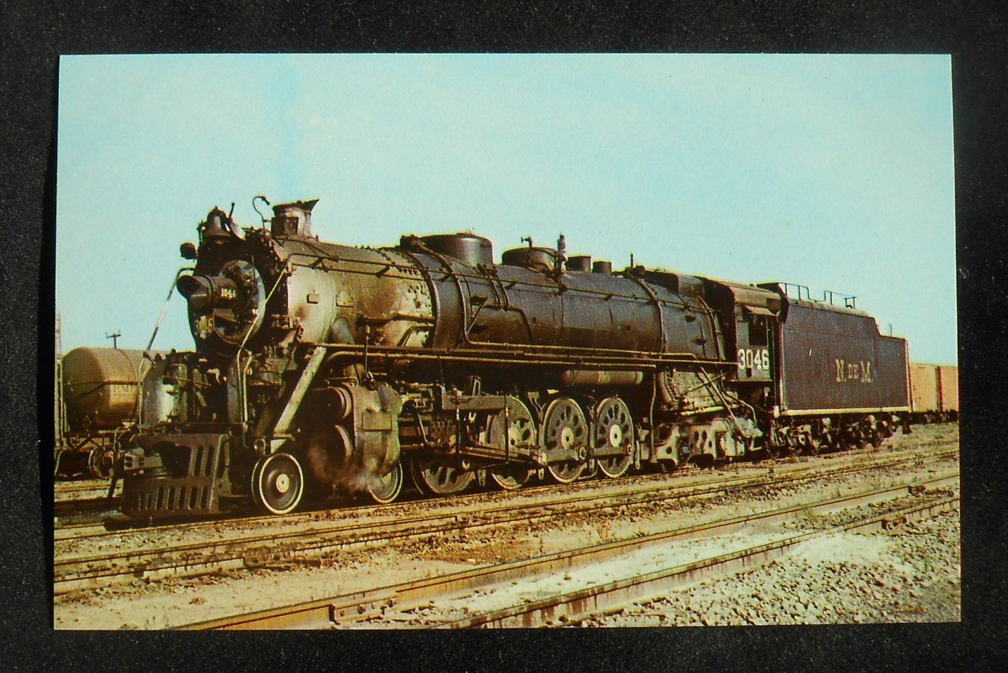1964 National Railways of Mexico Steam Engine 3046 Railroad Train ...