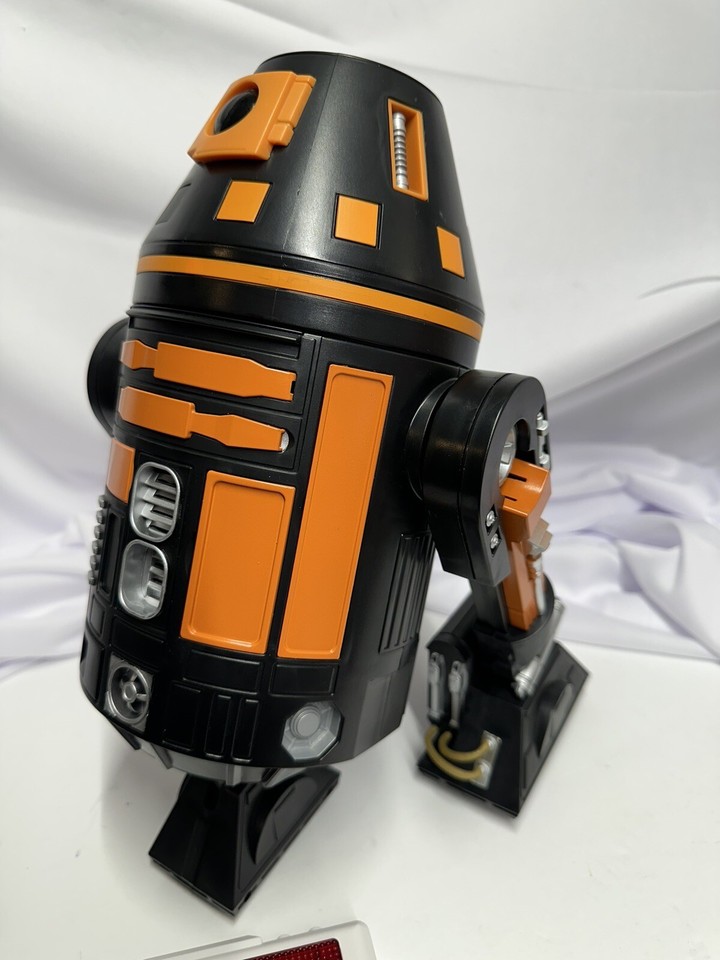 ROBOT Disney Custom Star Wars R2-D2 R0 Black & Orange Remote Control ...
