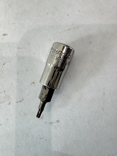 Snap on TTX8E 1/4" Drive T8 Torx Bit Socket Driver USA | eBay