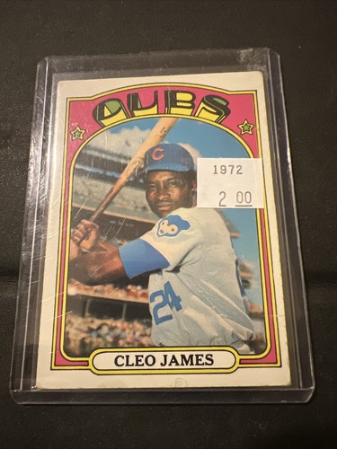 1972 Topps Baseball Card #117 Cleo James - Mid Grade - VG/EX! | eBay
