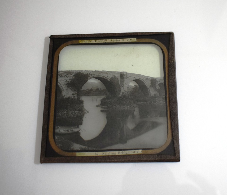 Magic Lantern Slide STIRLING BRIDGE C1900 SCOTLAND PHOTOGRAPH | eBay