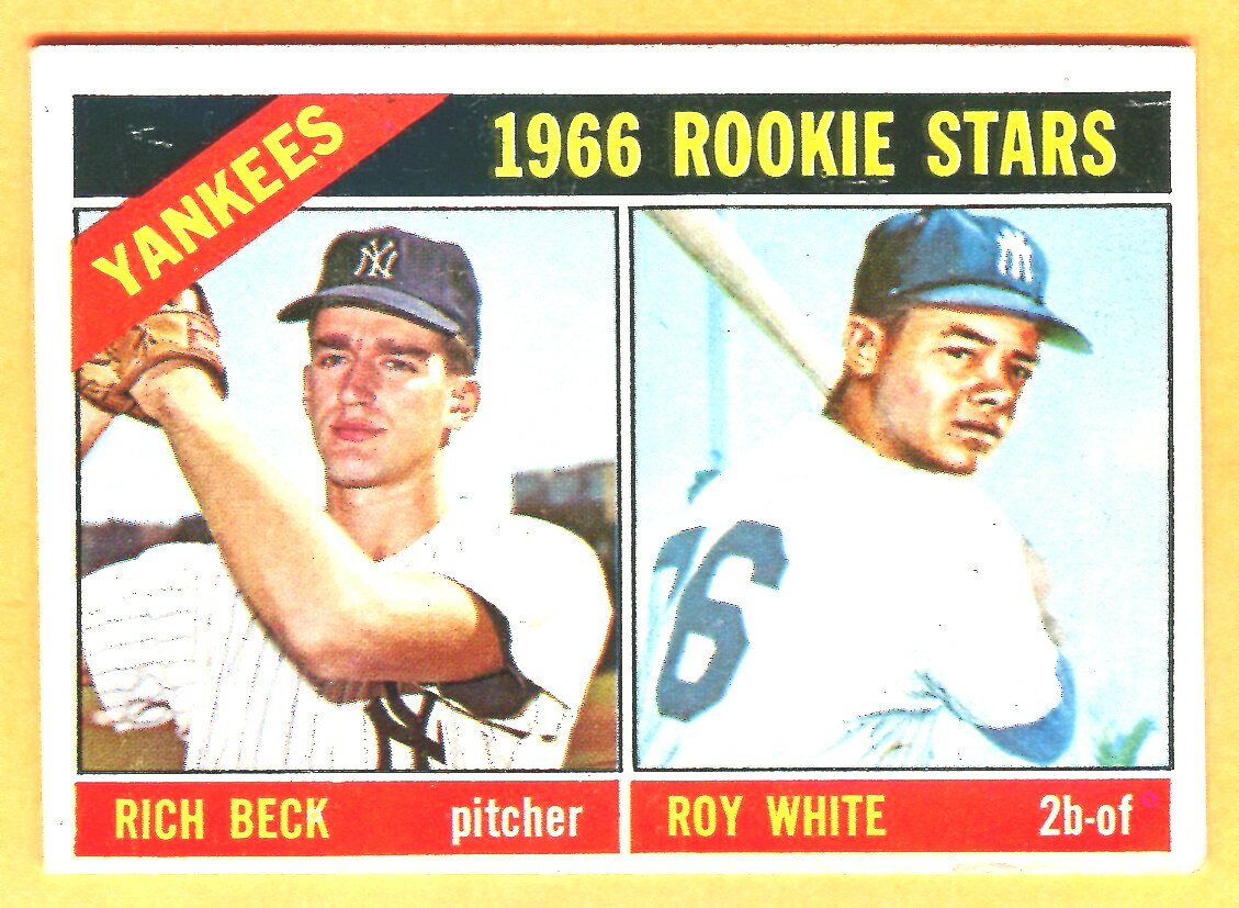 1966 TOPPS YANKEES ROOKIES-ROY WHITE/RICH BECK #234 EX++ | eBay