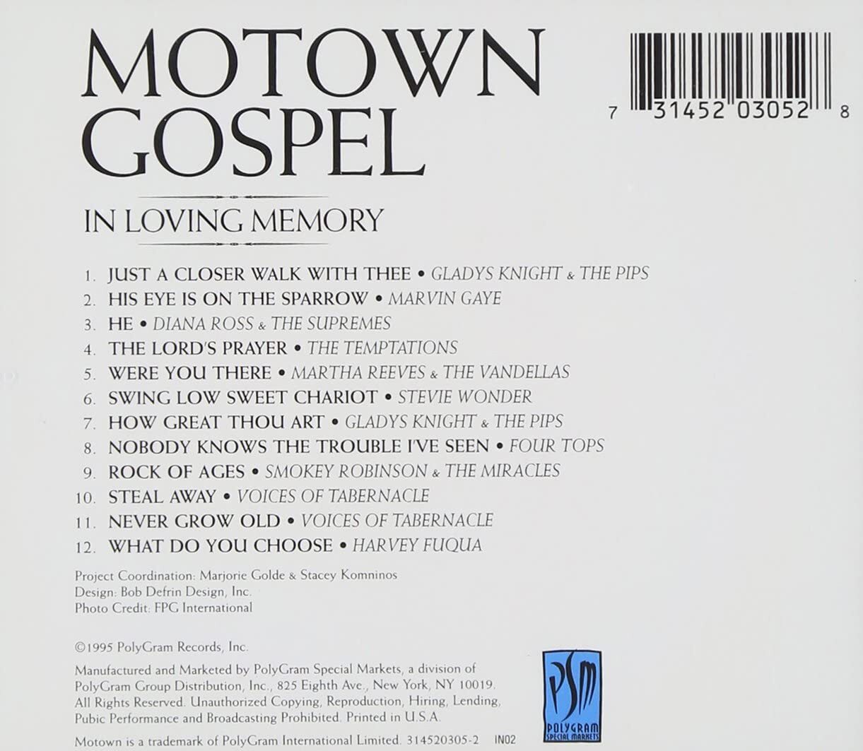 Motown Gospel 2 / Various by Various Artists (CD, 1995) for sale online ...
