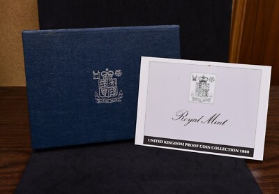 1989 Royal Mint United Kingdom 9 Coin Proof Set with COA (#417) | eBay