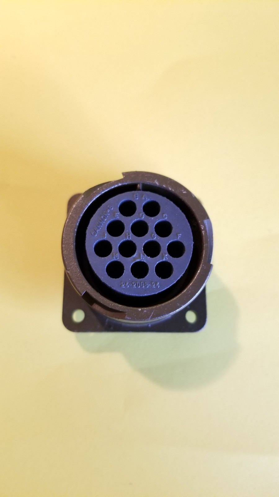 ITT CANNON CB2-24A24SC 12 PIN CONNECTOR *NEW* -FREE SHIPPING- | eBay