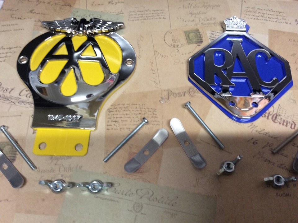 CLASSIC AA CAR Badge 1945-1967 Limited Edition Badge BAR & RAC ...