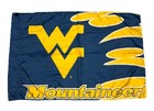 Vintage West Virginia University Mountaineers Flag 28" x 42" WVU Y2K ...