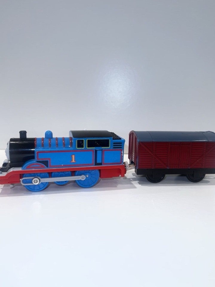 CLEANED READ Thomas & Friends - Tomy/ Trackmaster FLIP FACE THOMAS RC ...