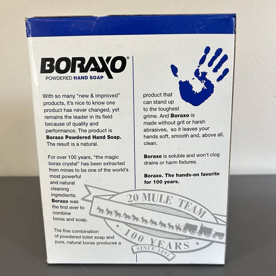 Boraxo Powdered Hand Soap Heavy Duty Shop Garage 5 lb Box NEW Sealed ...