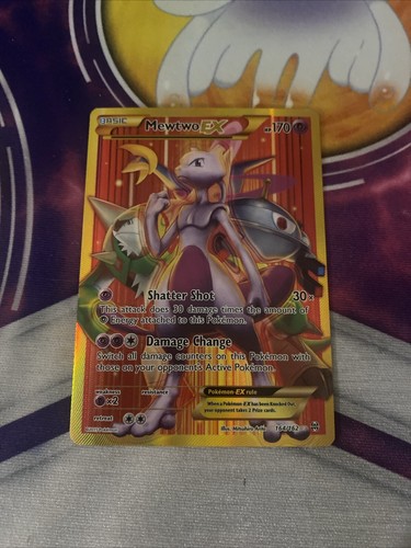 Pokémon TCG Mewtwo-EX Breakthrough 164/162 Holo Secret Rare | eBay