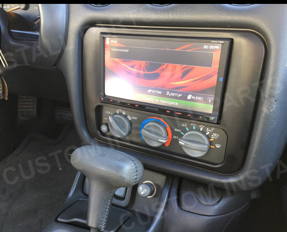 Double Din Radio Installation Dash Kit Bezel Fits 1993-2002 PONTIAC ...