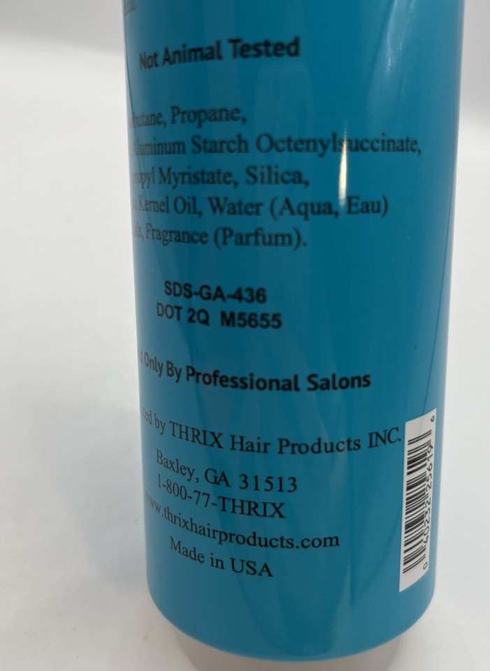 THRIX Dry Shampoo Volume Texture Color Care 6.7 Oz. Volume, Refresh ...