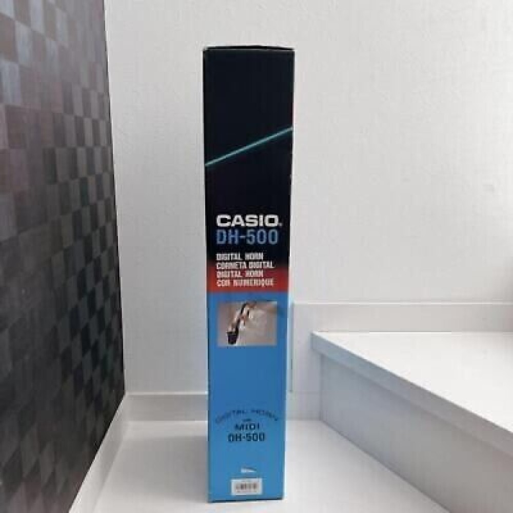 CASIO DH-500 Digital Horn Sax Used Tested w/ Adapter From JAPAN FedEx ...