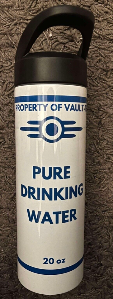 Fallout Pure Drinking Water Tumbler 20oz With A Flaw Great Price | eBay