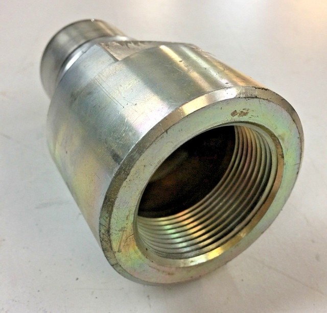 Parker HP-1502-24FP Male Hydraulic Quick Coupler 1 1/2" Female NPT ...