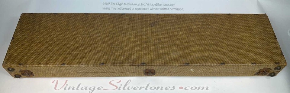 Tweed lap steel guitar case from 1950s or 1960s | eBay