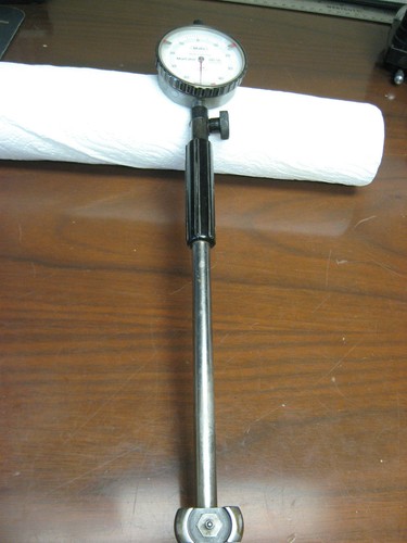 MAHR DIAL BORE GAGE- RANGE (APPROX. 4 CM OR 1.25" X 0.01MM/INCREMENT ...