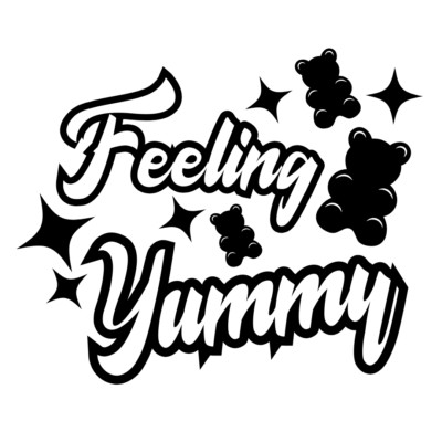 Feeling Yummy - Vinyl Decal - Black or White | eBay Australia