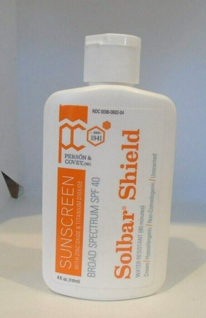 Solbar Shield Sunscreen Spf40 Lotion 4oz 300960682040 for sale online ...