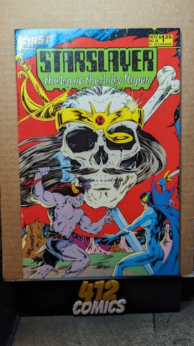 Starslayer, Vol. 1 #34 First Comics 1985-Combine Ship | eBay