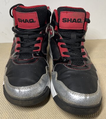 🔥 Shaq Dunkman • Basketball Shoes • Genuine Leather • Black Gray • Men ...
