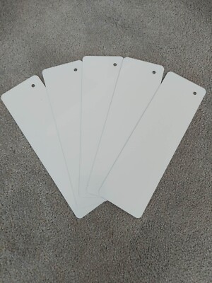 Sublimation Blanks Large Metal Bookmarks (Pack of 5 or 10) with/without ...